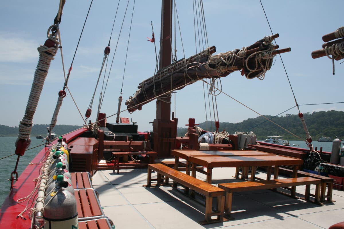 The Junk, Thailand | Diving Liveaboard | Oyster Diving Trips