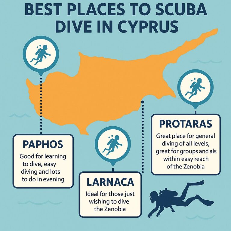 The Best Places For Diving in Cyprus